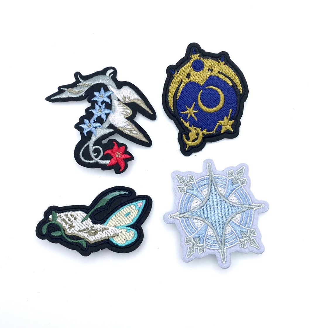 FFXIV Healer Embroidery Pin - Etsy