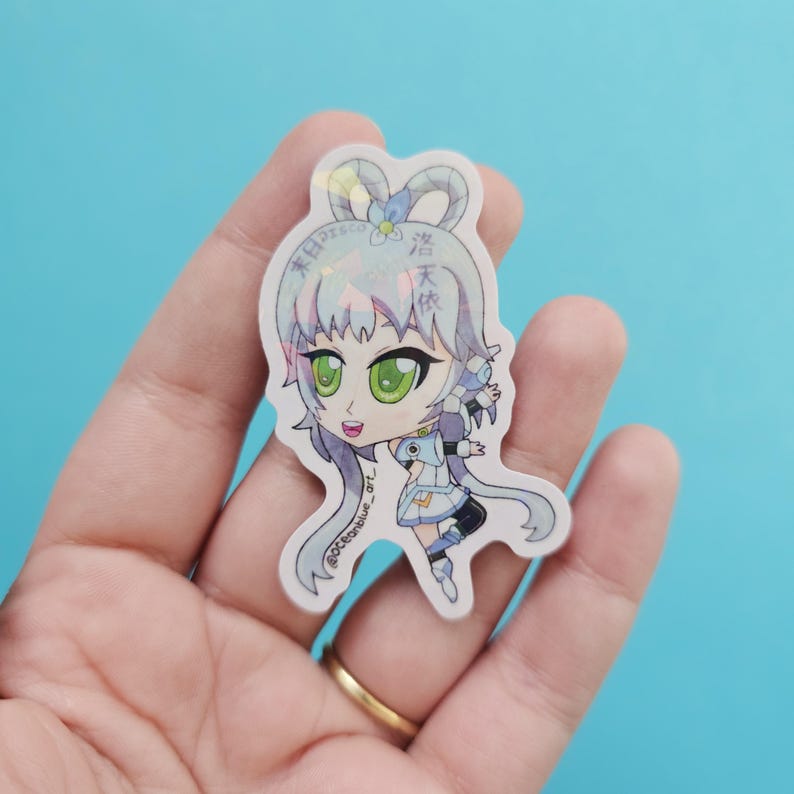 Vocaloid Hatsune Miku Luka IA Luo Tianyi Vinyl Stickers Set of 4 for ...