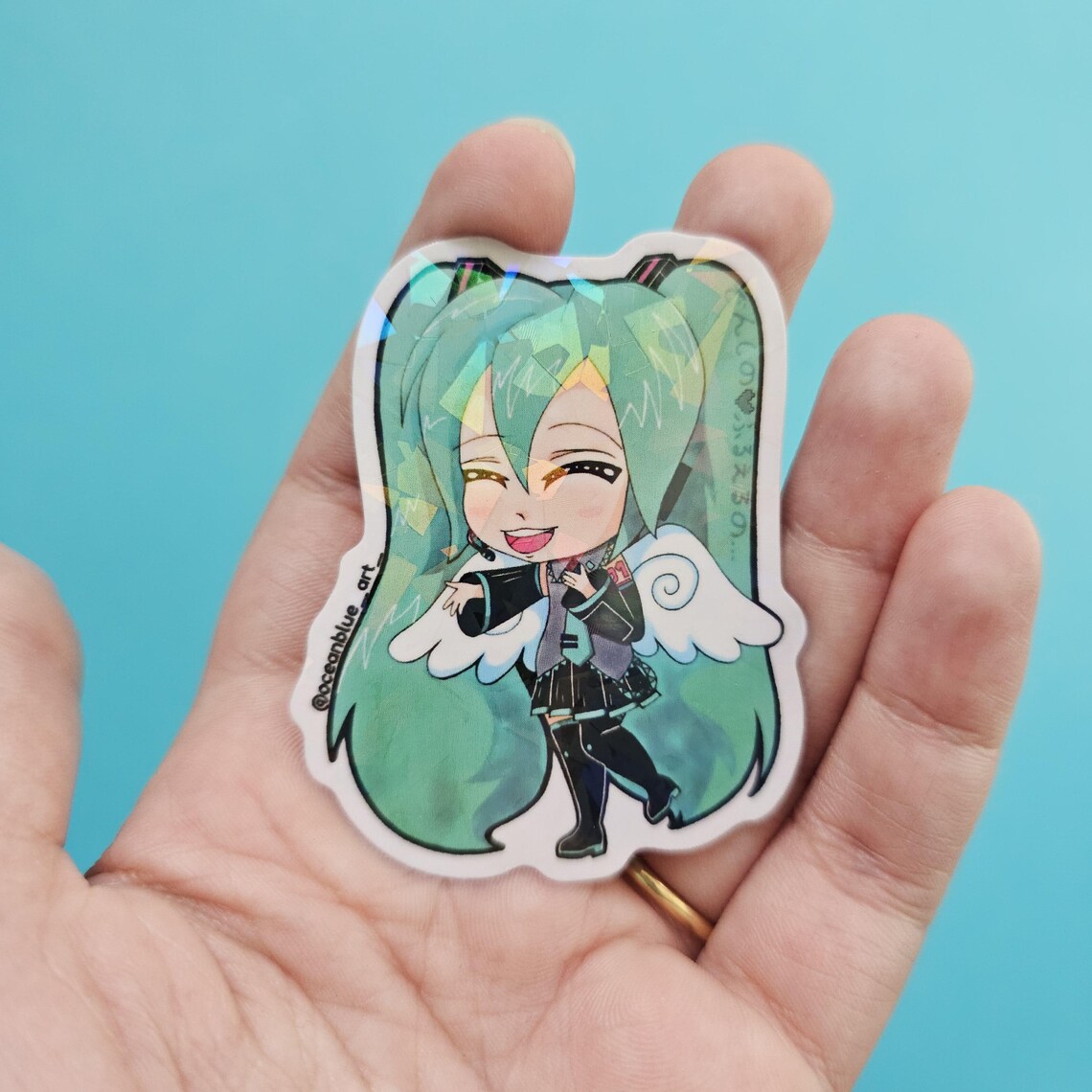 Vocaloid Hatsune Miku Luka IA Luo Tianyi Vinyl Stickers Set of 4 for ...