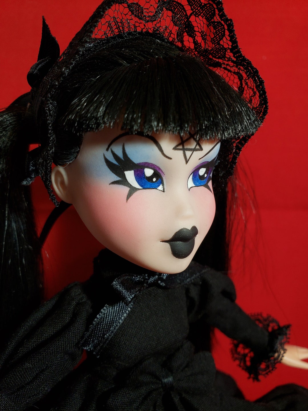 Dahlia- a OOAK Gothic Lolita Bratz Doll - Etsy