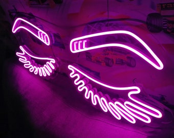 Neon Eyebrow Sign - Etsy
