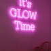 Esthetician Decor It's Glow Time Neon Custom Neon Sign - Etsy