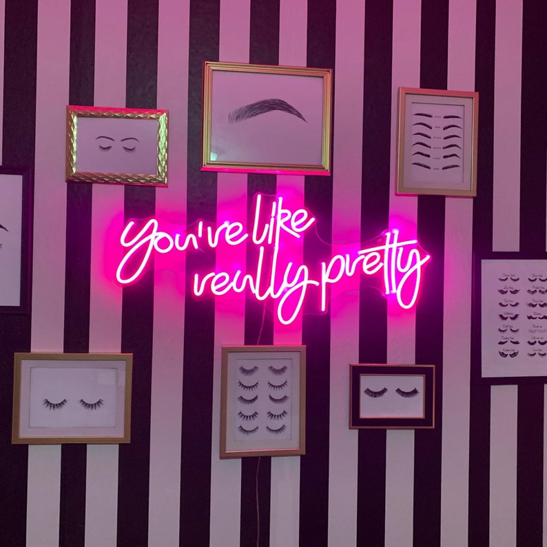 Esthetician Neon Sign Esthetician Decor Salon Neon Sign - Etsy