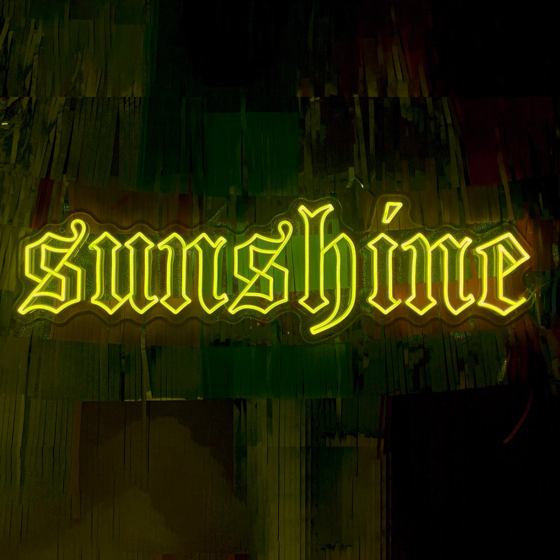 Old English Neon Sign Neon Light Sign for Wall Custom Neon - Etsy