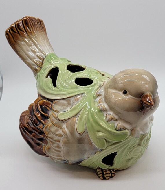 Vintage Beautiful Filigree Bird - Etsy