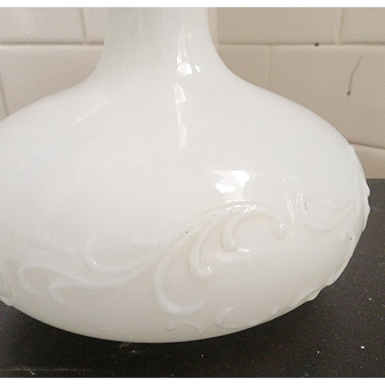 Antique Late 19th Century Victorian Milk Glass Milk Large - Etsy