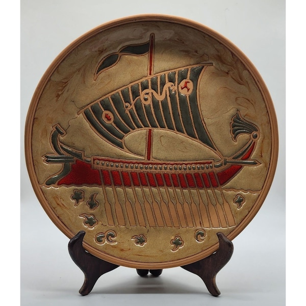 Rhodes Plate - Etsy