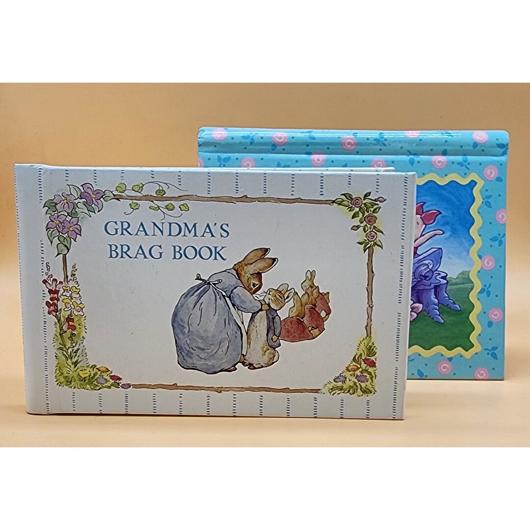 Winnie the Pooh & Peter Rabbit Grandma's Brag Books Photo Albums Set of ...