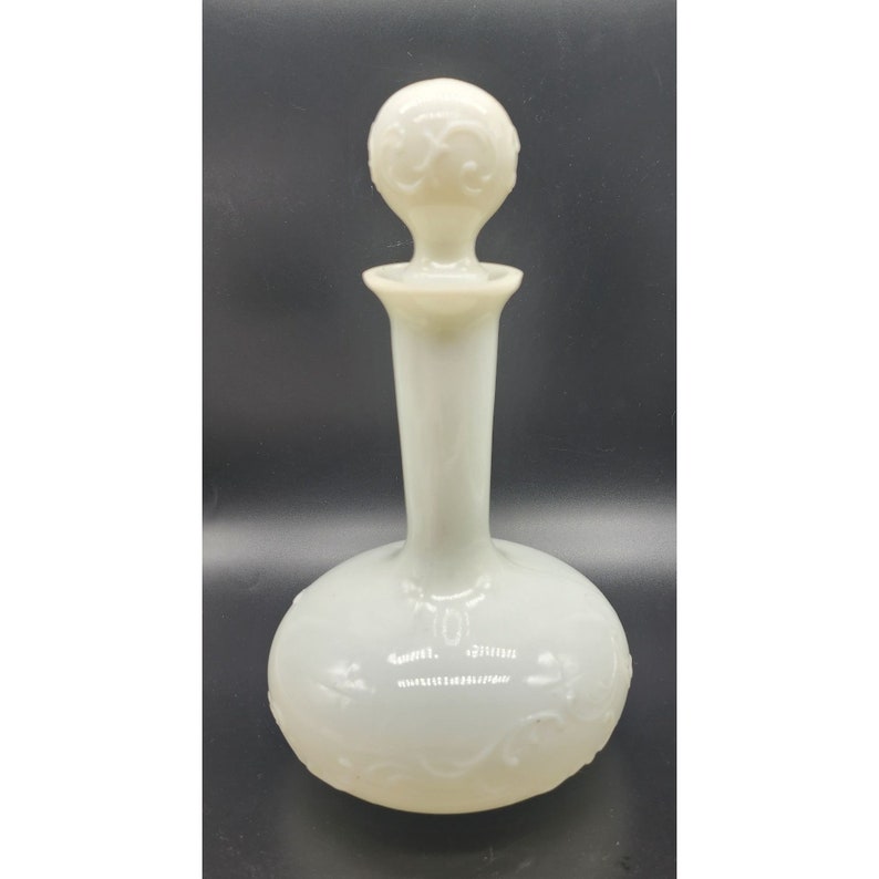 Antique Late 19th Century Victorian Milk Glass Milk Large - Etsy