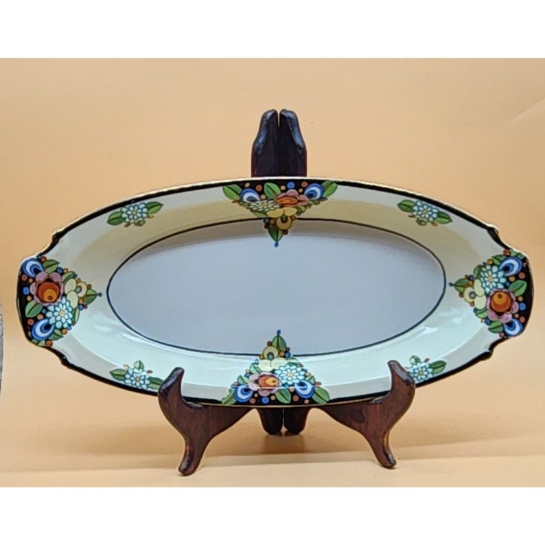 Antique Noritake m Morimura Japan Art Deco Hand - Etsy