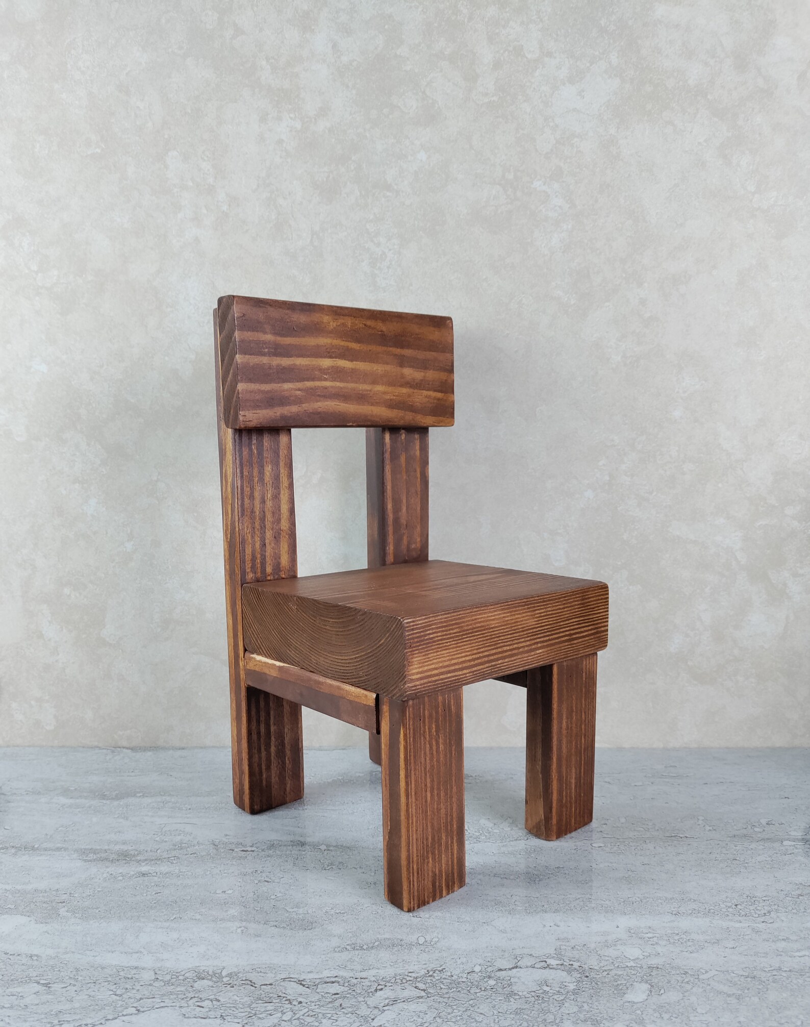 Chair Wood Riser, Wood Plant Stand, Wood Pedestal, Wood Display Stand ...