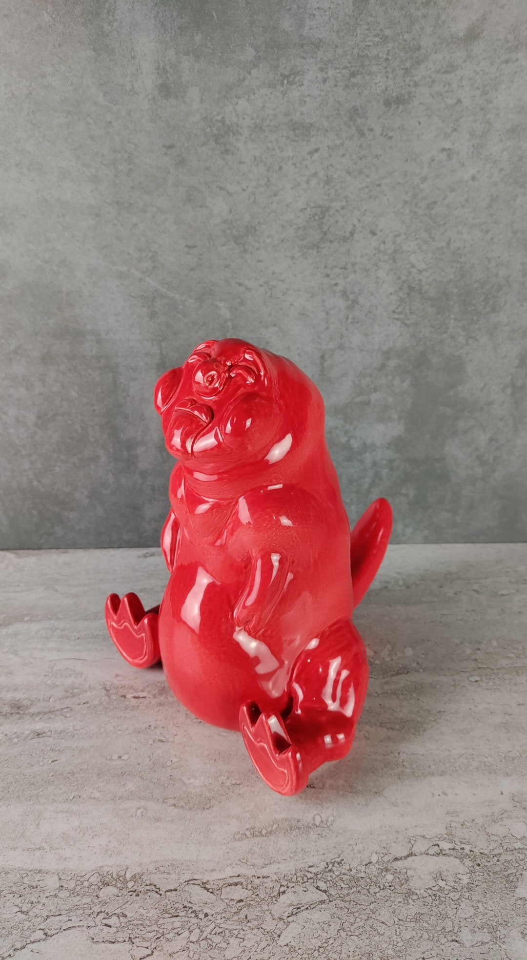 Ceramic T Rex Sculpture, Ceramic Dinosaur, Fine Art Ceramics, Shelf ...