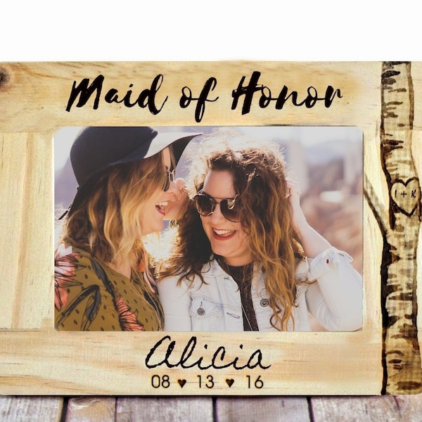 Maid of Honor Frame - Etsy