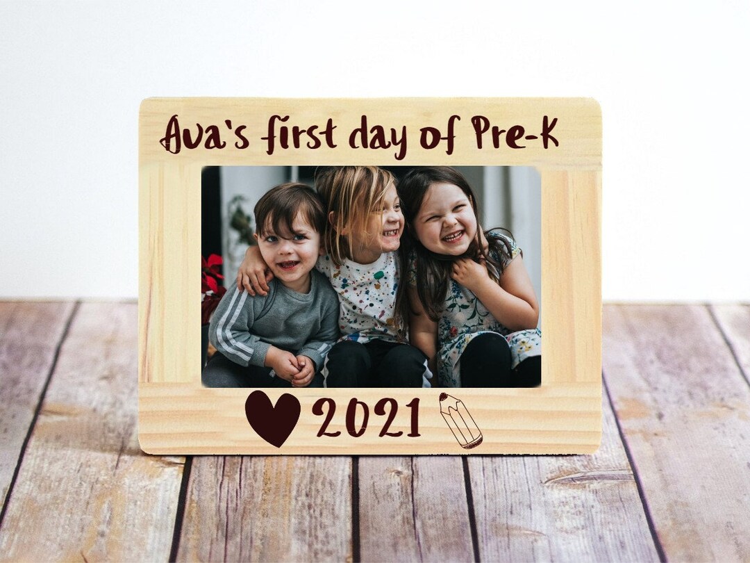 First Day of School Frame | Pre-k Frame | Back to School Frames ...