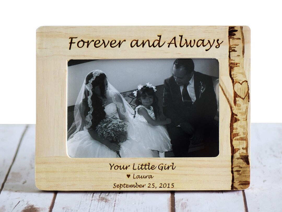 Father of the Bride Gift, Father of the Bride Frame, Thank You Father ...