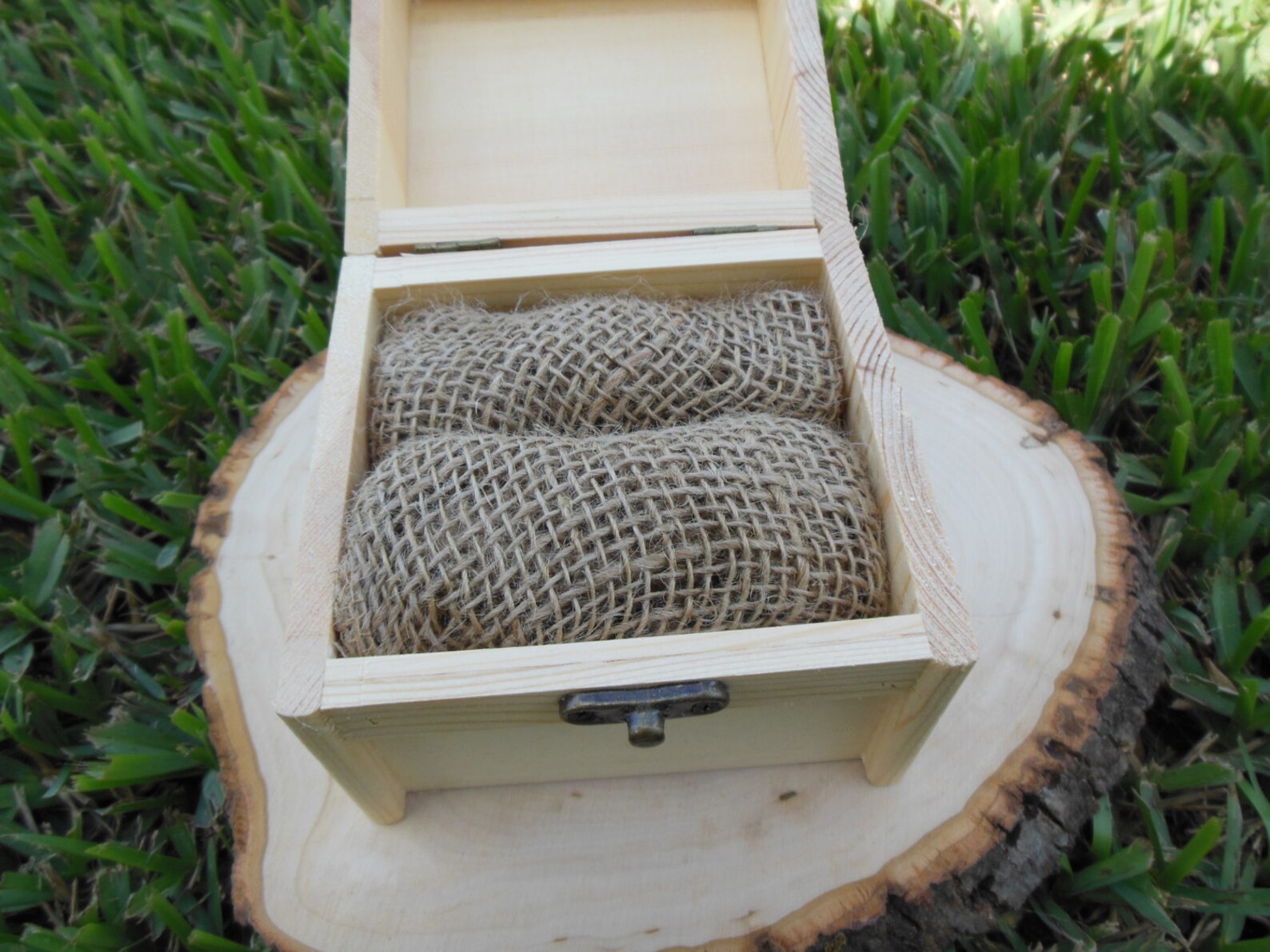Ring Bearer Box Wedding Ring Box Rustic Ring Box Custom Wood - Etsy