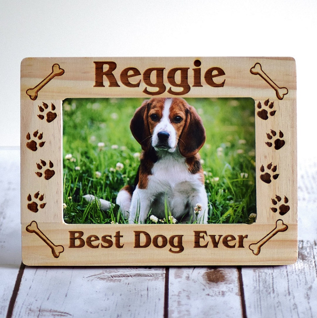 Pet Frame, Dog Frame, Pet Lovers, Custom Dog Frame, Wood Burned ...