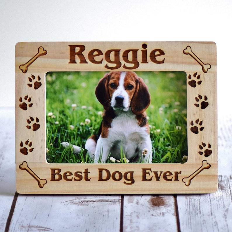 Pet Frame Dog Frame Pet Lovers Custom Dog Frame Wood - Etsy