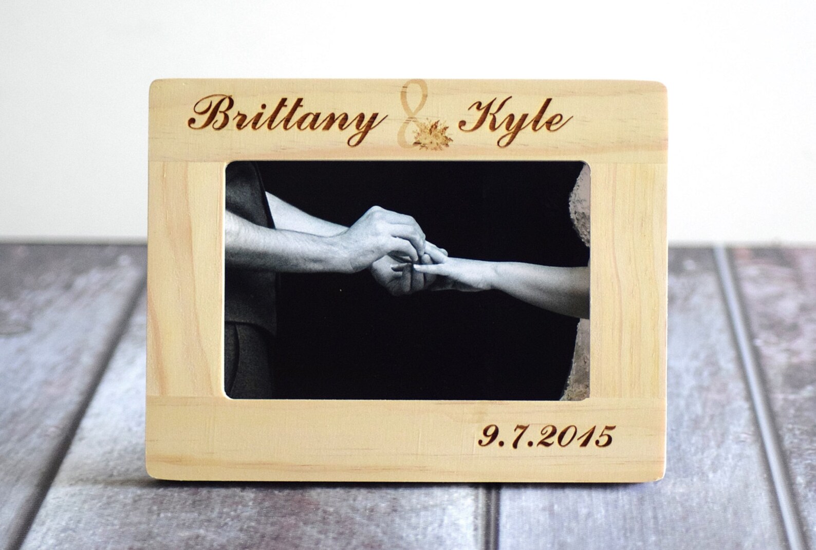 Personalized Wedding Frame Rustic Wedding Decor Shabby Chic - Etsy