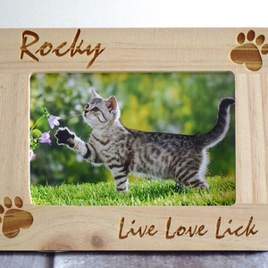 Custom Dog Cat Pet Christmas Frame Holiday Gift for Animal - Etsy