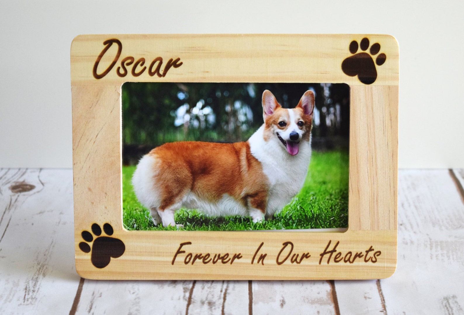 Pet Memorial Frame Custom Pet Frame Personalized Pet Frame - Etsy