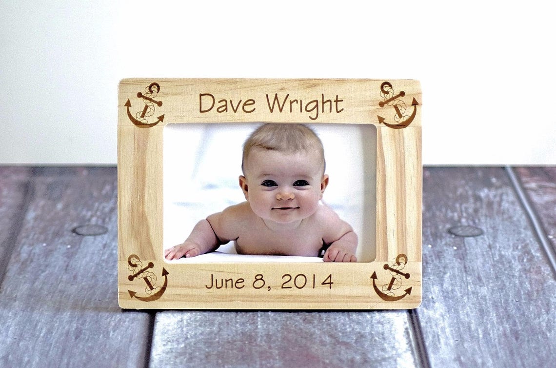 Baby Picture Frame Newborn Picture Frames Gift for Parents - Etsy
