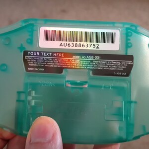 Game Boy Advance Back Labels - Etsy
