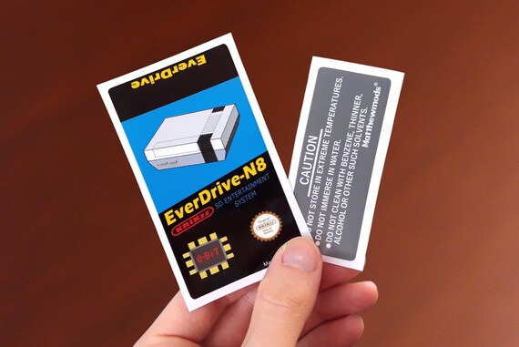 NES Cartridge Labels - Etsy