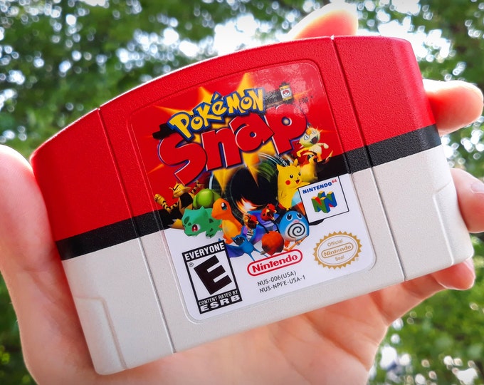 Pokemon Snap Poke Ball Cartridge Shell - Etsy