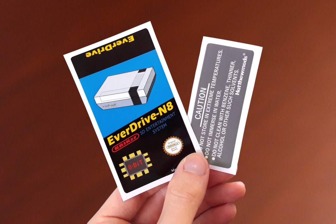 NES Cartridge Labels - Etsy