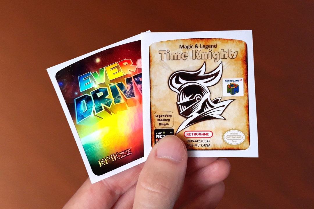 N64 Cartridge Labels - Etsy