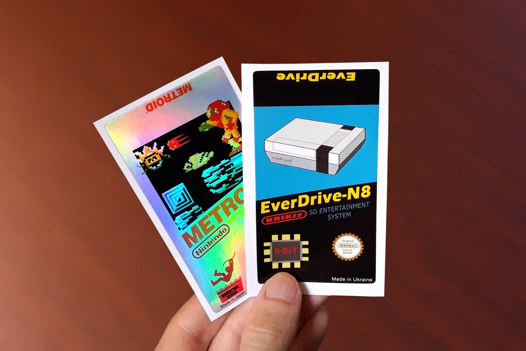 NES Cartridge Labels - Etsy