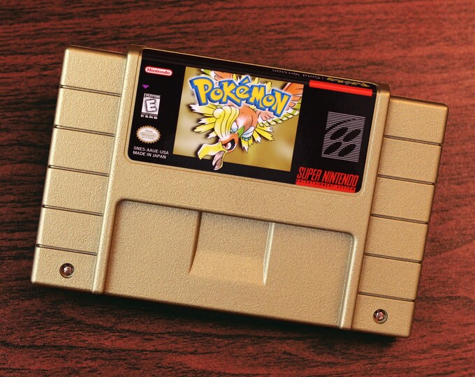 Gold SNES Cartridge - Etsy