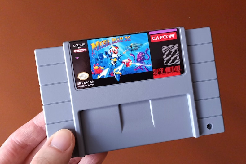SNES Cartridge Labels - Etsy