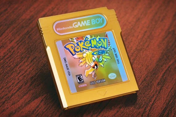 Boxy Pixel Aluminum Shell W/ Holographic Labels Gold - Etsy