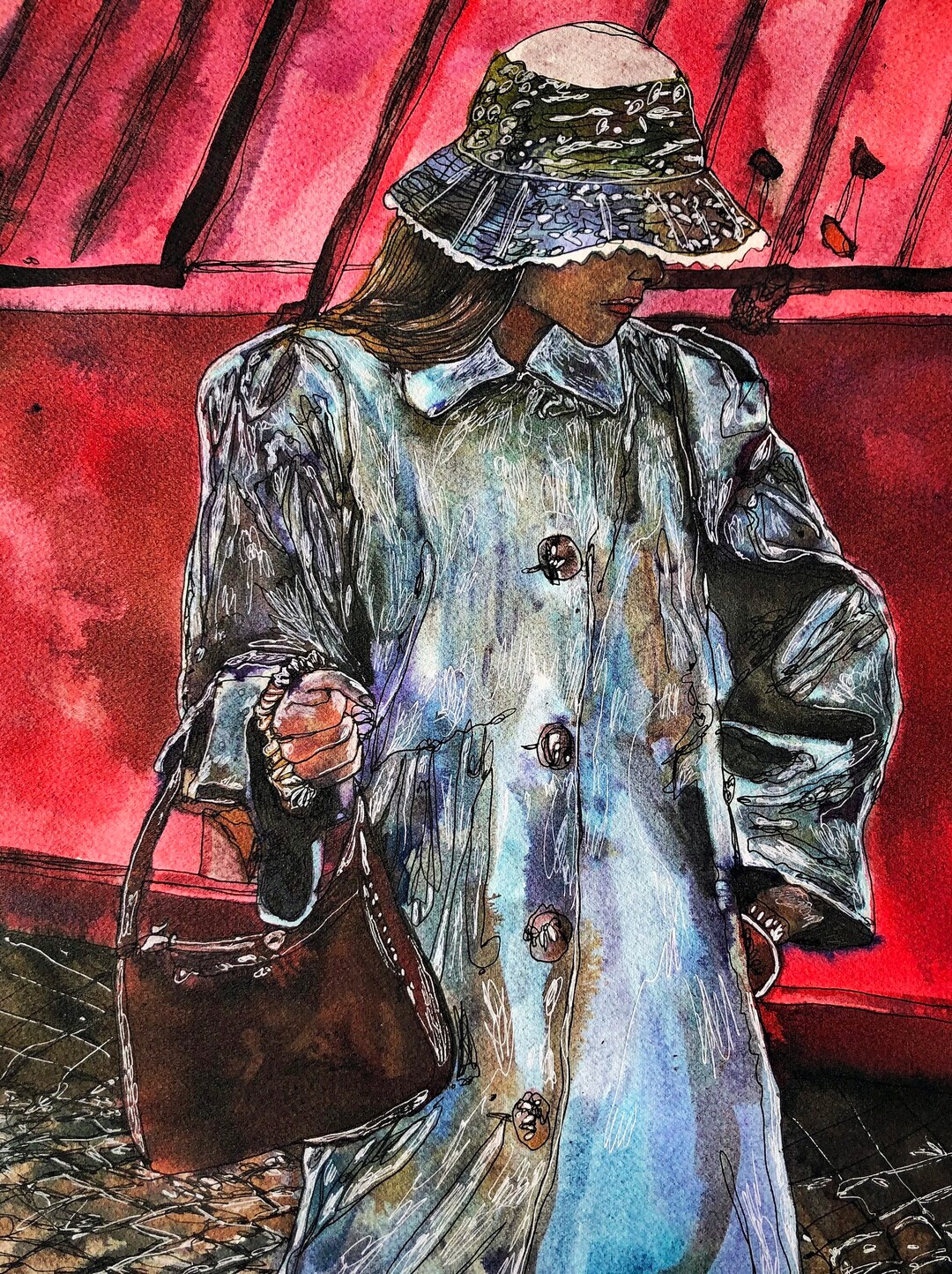 Cherry Coloured Funk - PRINT - Etsy