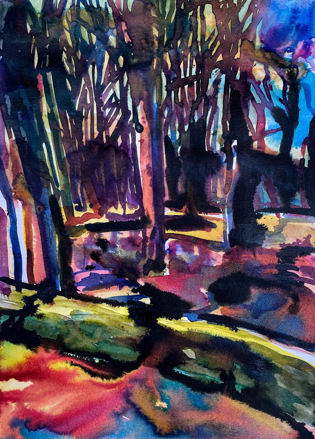 Sutton Bank - ORIGINAL PAINTING - Etsy