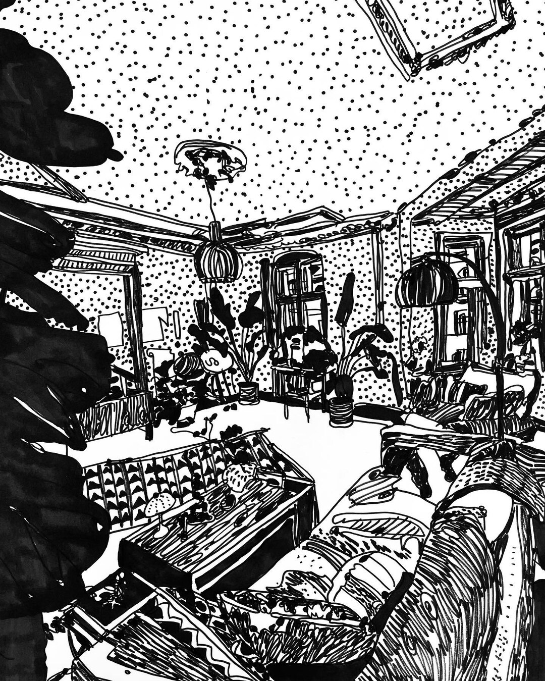 Welcome Home - ORIGINAL DRAWING - Etsy