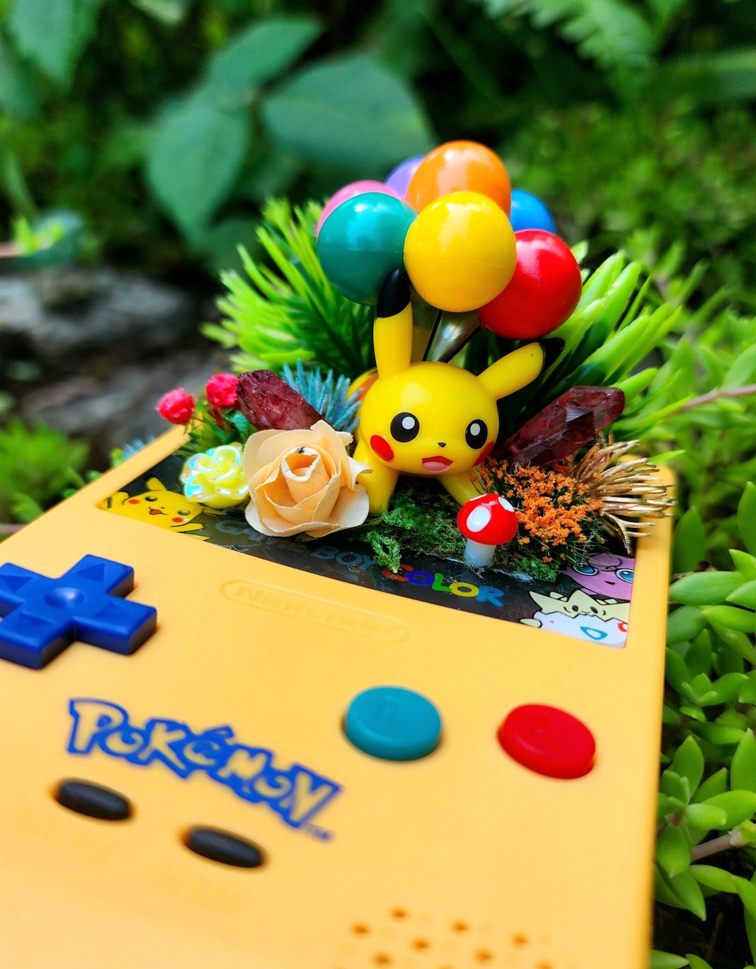 Pikachu GBC Terrarium - Etsy