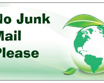 No Junk Mail - Etsy