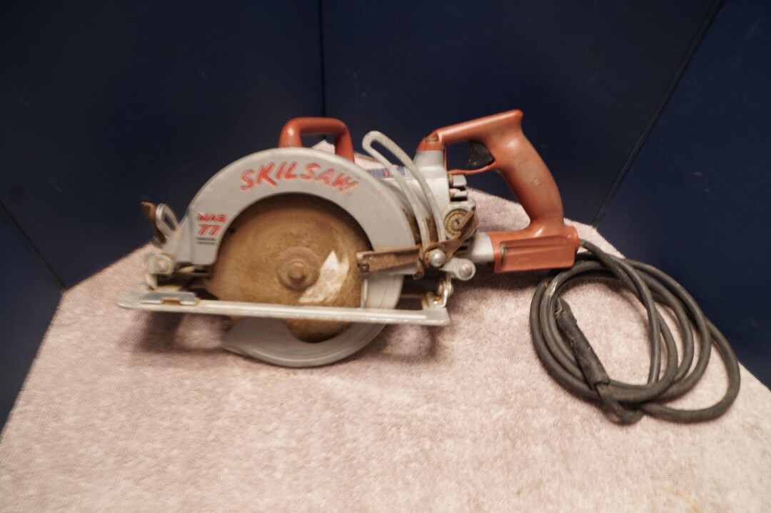 Skilsaw MAG 77 Circular Saw, Worm Drive Saw - Etsy