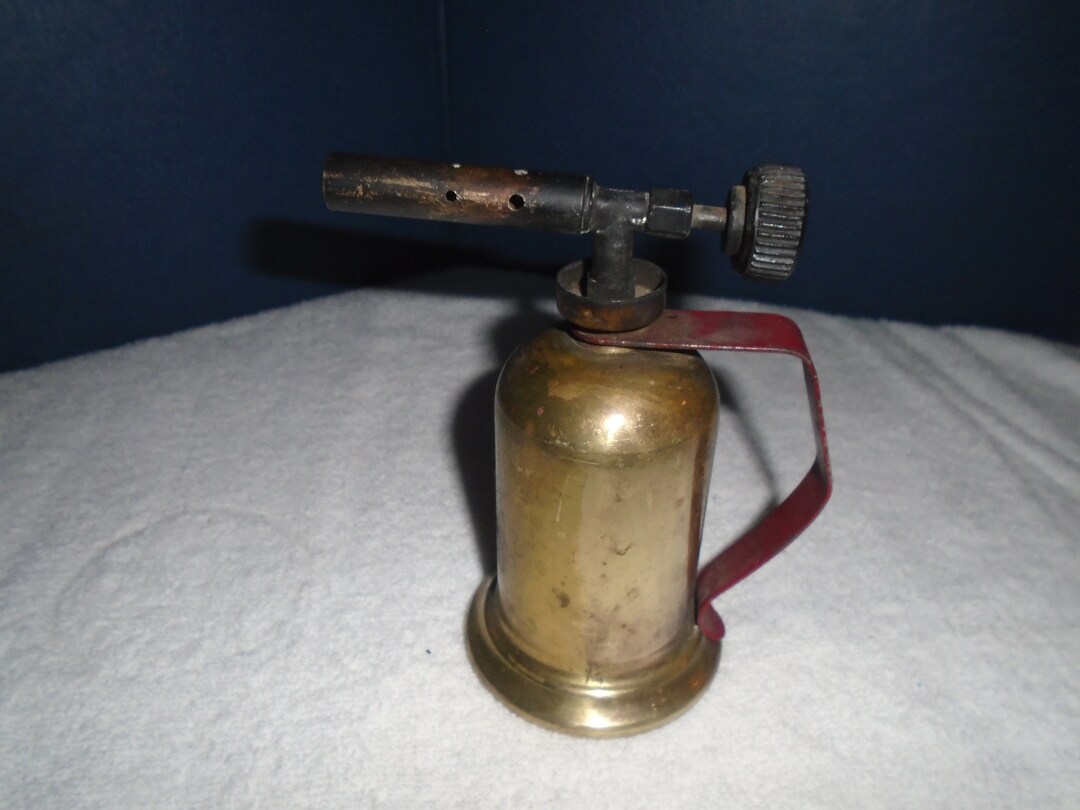Small Torch Gasoline Torch Vintage Tools Plumbers Tools Artist - Etsy