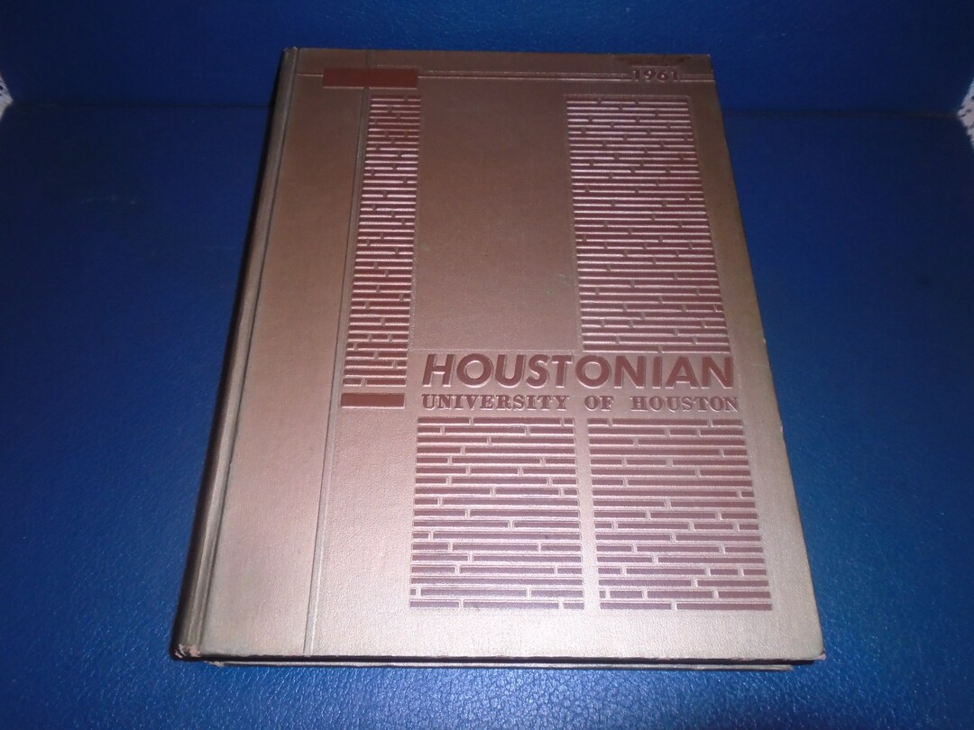 University of Houston, 1961 Yearbook - Etsy