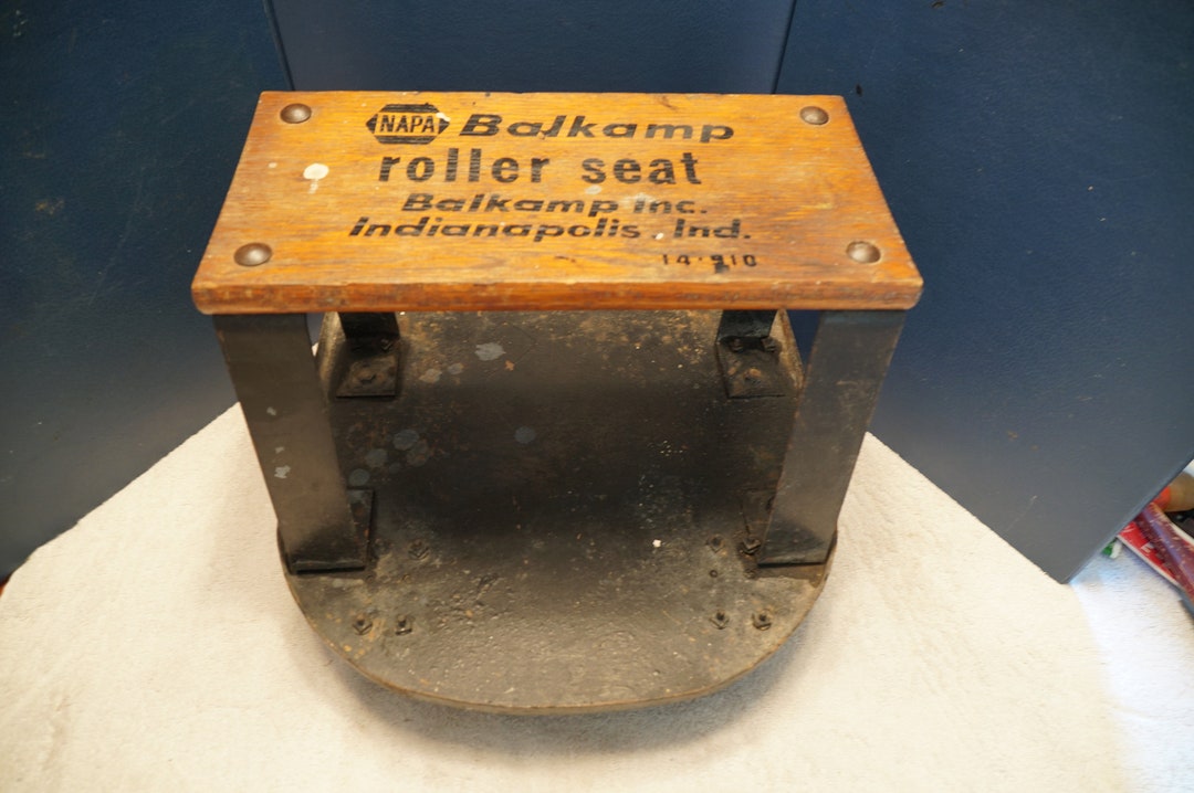 Vintage NAPA Balkamp Roller Seat, Mechanics Creeper - Etsy