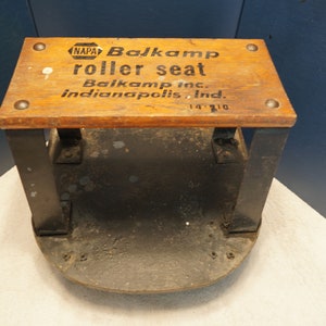 Vintage NAPA Balkamp Roller Seat, Mechanics Creeper - Etsy