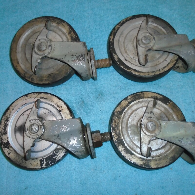 Vintage Caster Wheels - Etsy