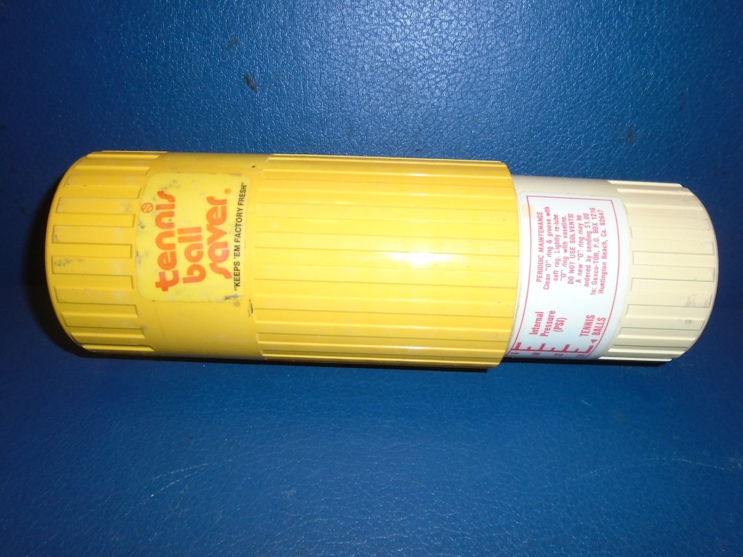Vintage Tennis Ball Saver, Storage Container, Waterproof Container - Etsy