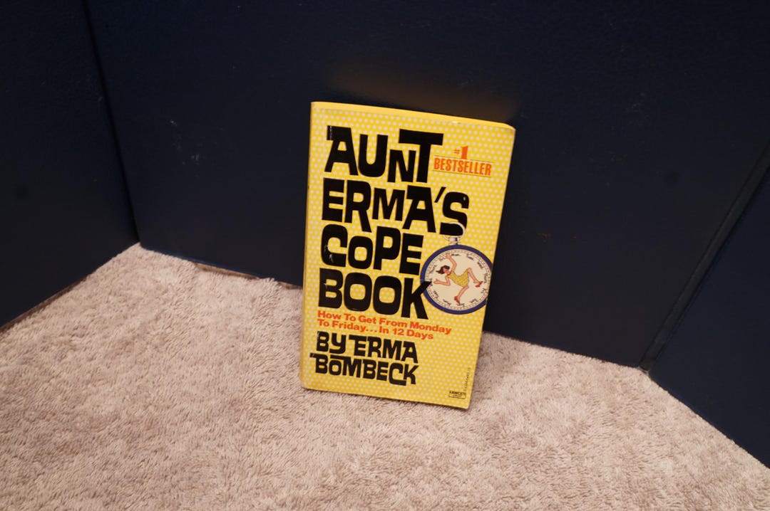 Aunt Erma's Cope Book, Erma Bombeck Paper Back Book - Etsy