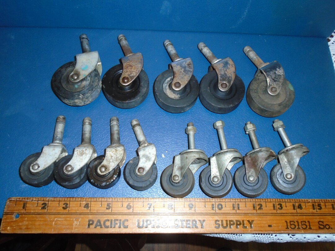 Old Castors, Vintage Castors - Etsy