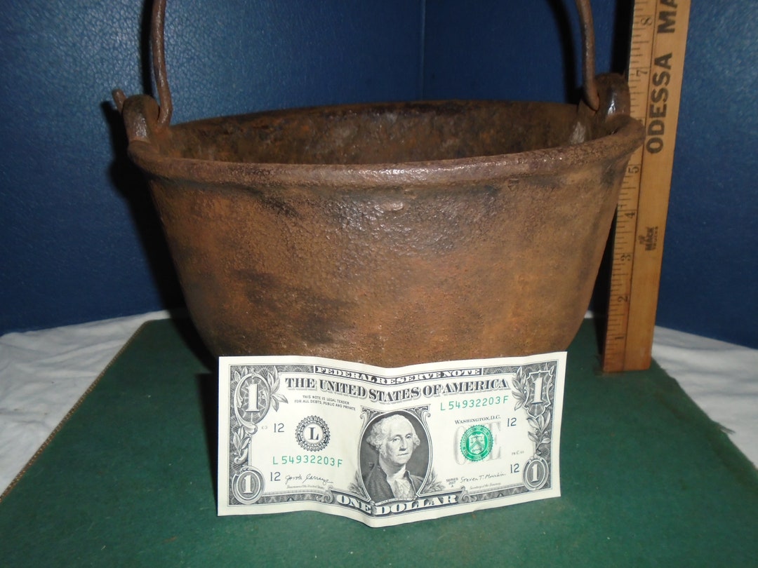 Witchcraft Pot, Antique Cast Iron, - Etsy